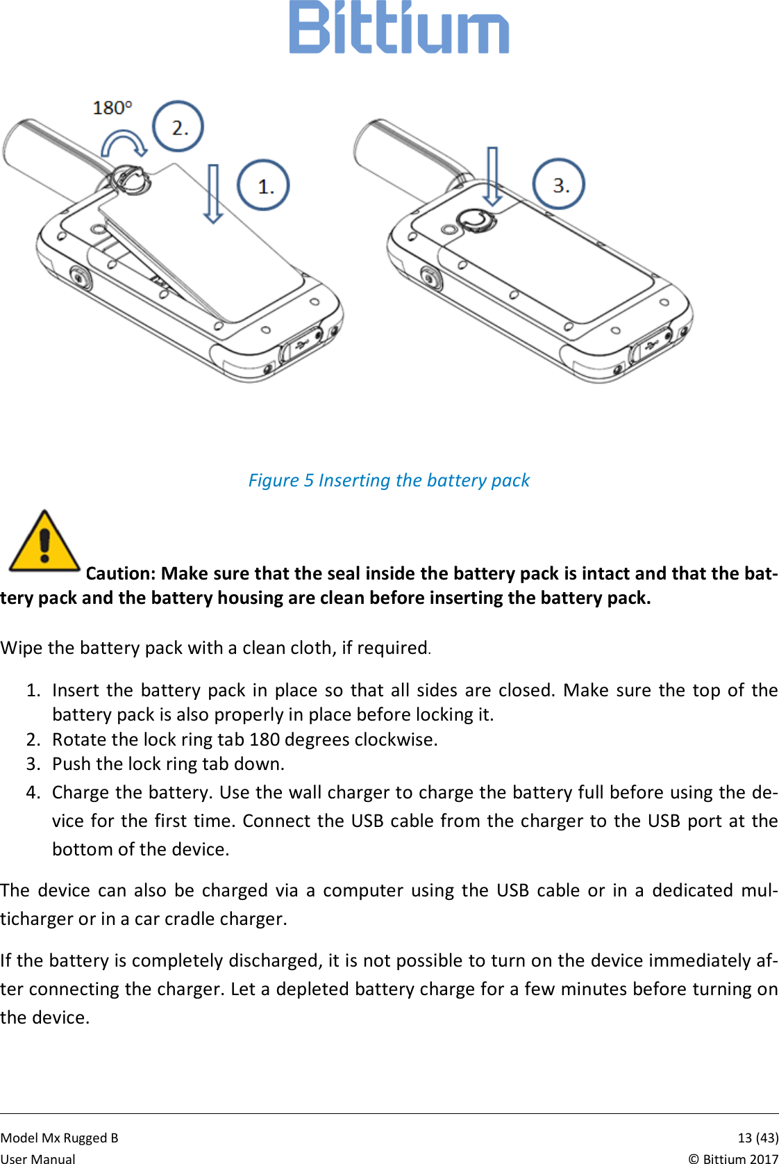 Bittium Wireless SSD-52 Satellite Smartphone User Manual Rugged Basic ...