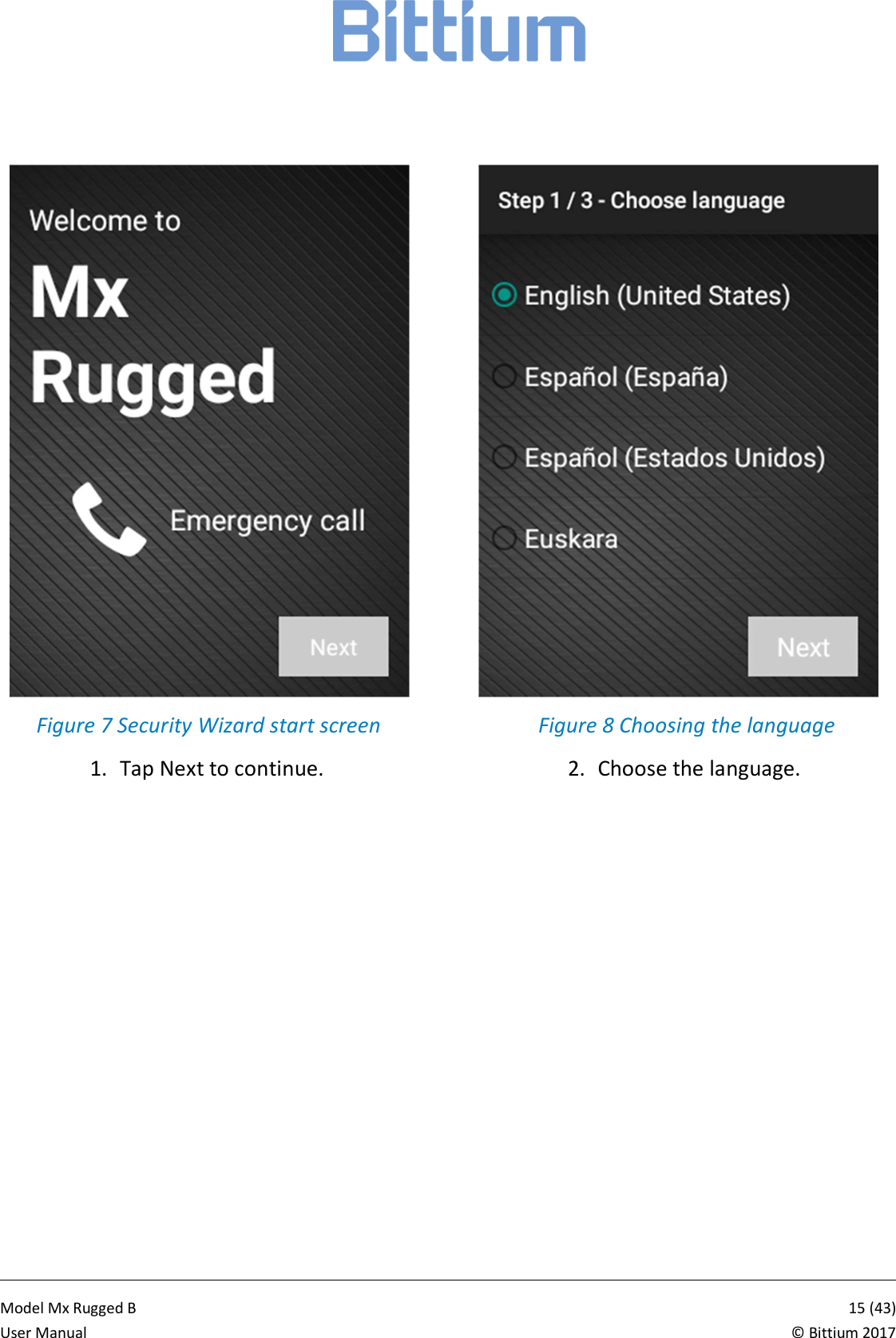 Bittium Wireless SSD-52 Satellite Smartphone User Manual Rugged Basic ...