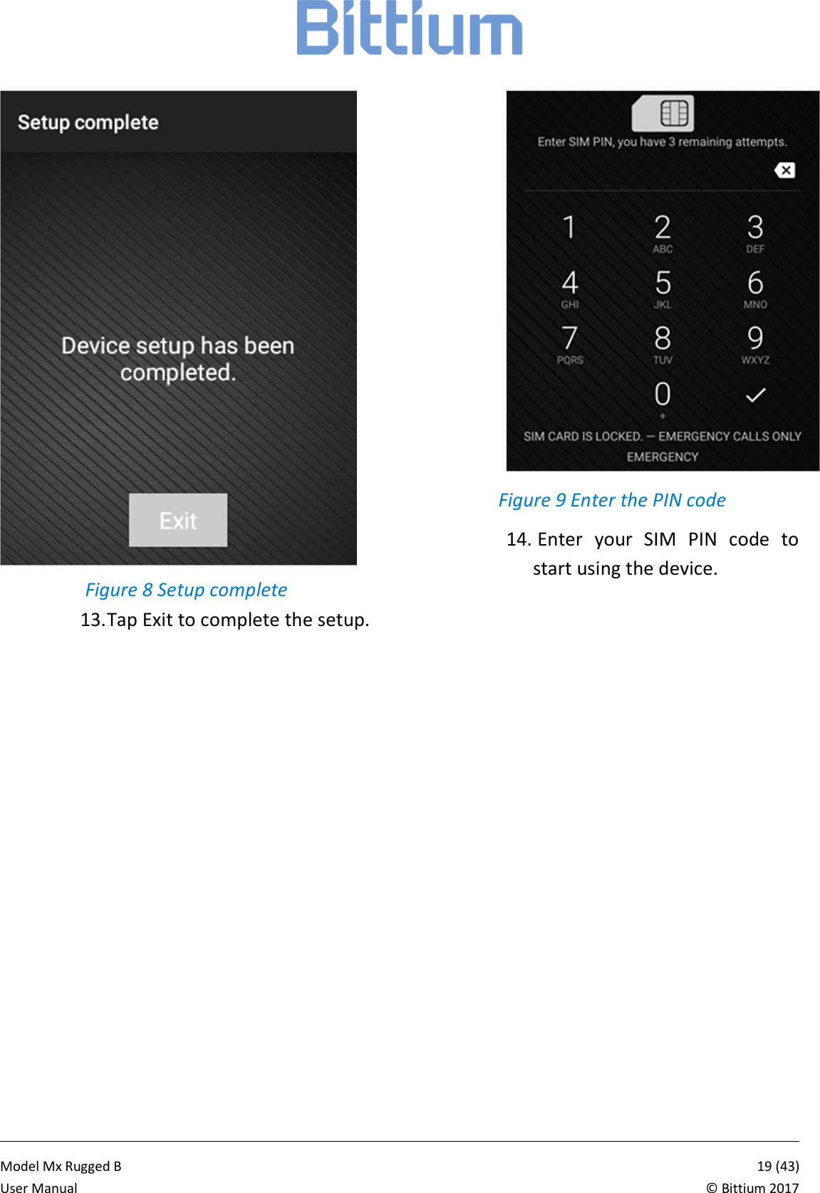 Bittium Wireless SSD-52 Satellite Smartphone User Manual Rugged Basic ...