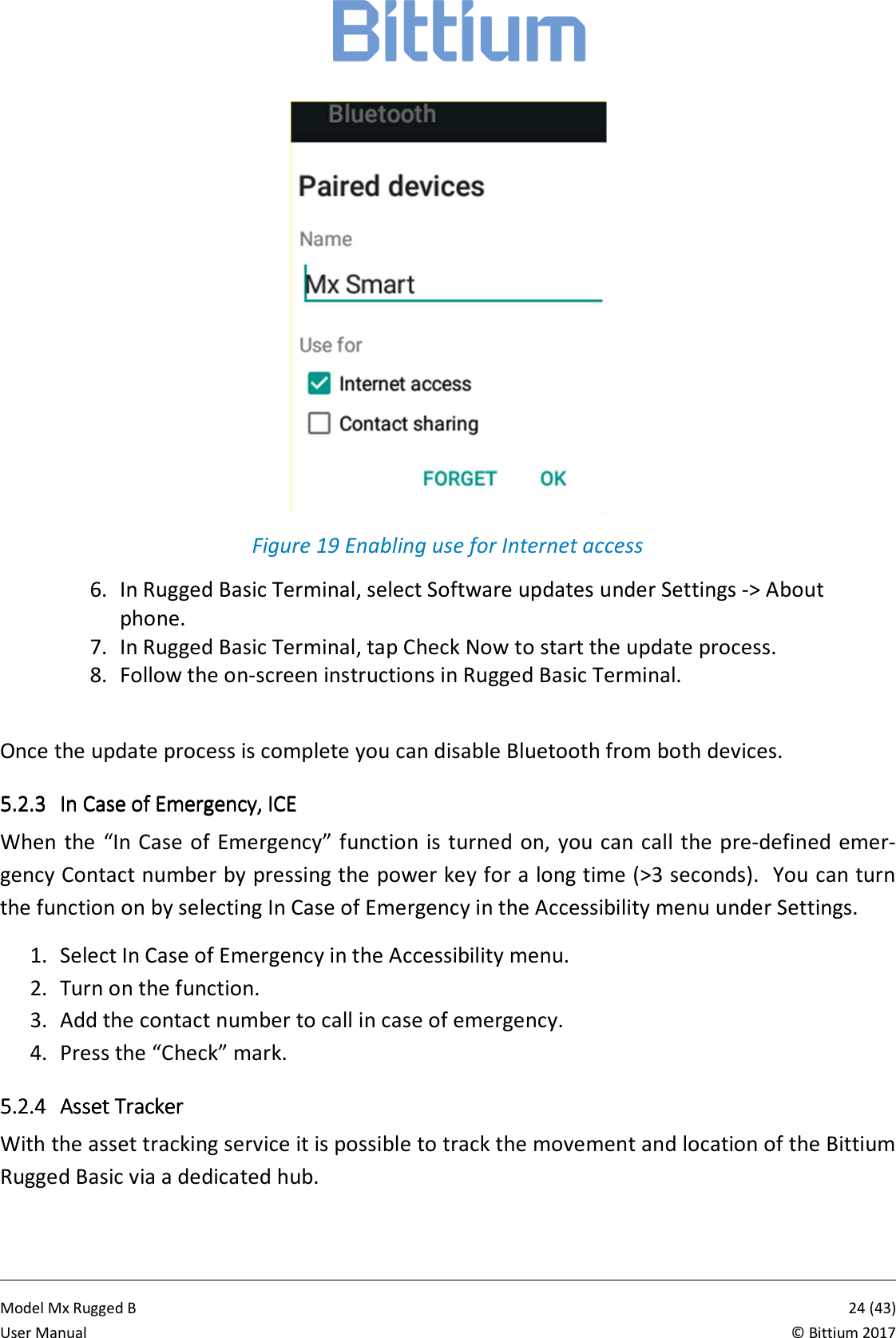 Bittium Wireless SSD-52 Satellite Smartphone User Manual Rugged Basic ...