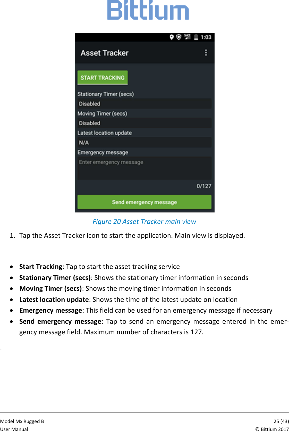 Bittium Wireless SSD-52 Satellite Smartphone User Manual Rugged Basic ...