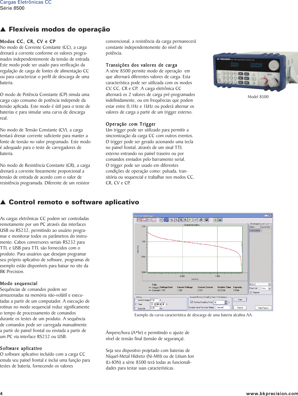 6010 Ds 8500 Serie Especificacoes Tecnicas