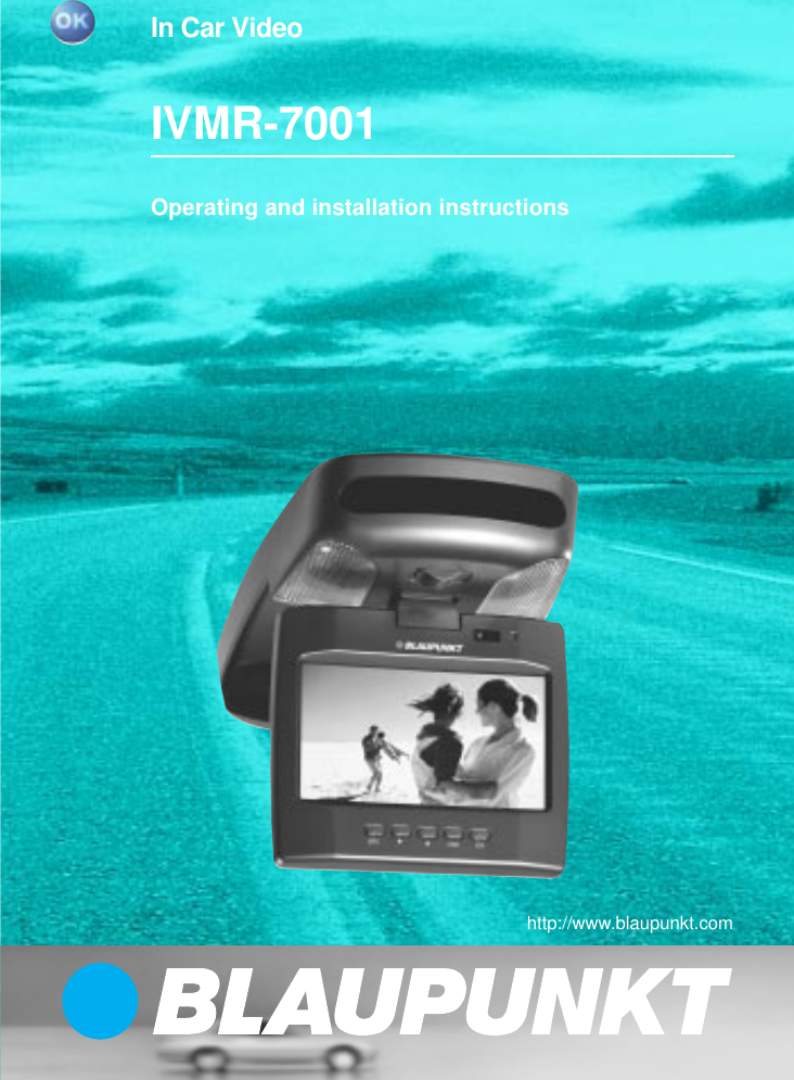 Blaupunkt Ivmr 7001 Users Manual BA VDP 01.1 D