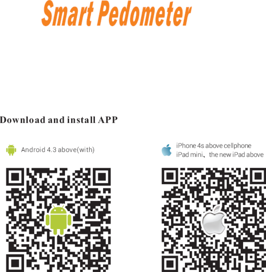 Bluefin LP20 Smart Pedometer User Manual