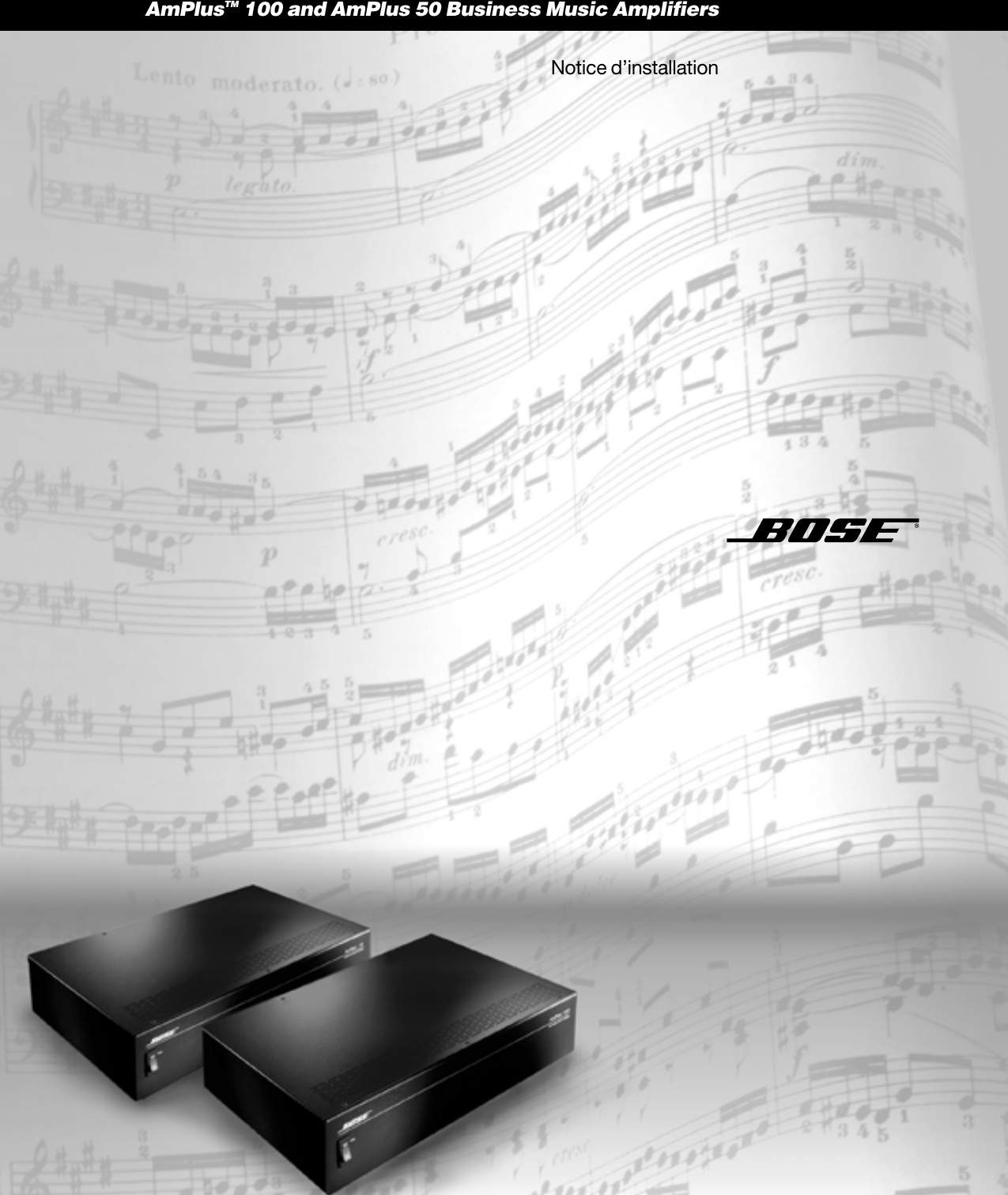 Bose Car Amplifier Amplus 50 Users Manual AmPIGfre