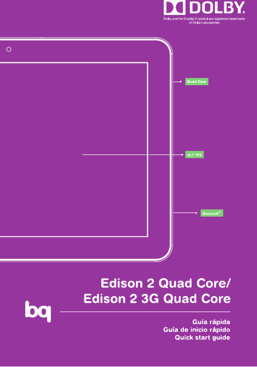 Bq Edison 2 Quad Core Quick Start Manual