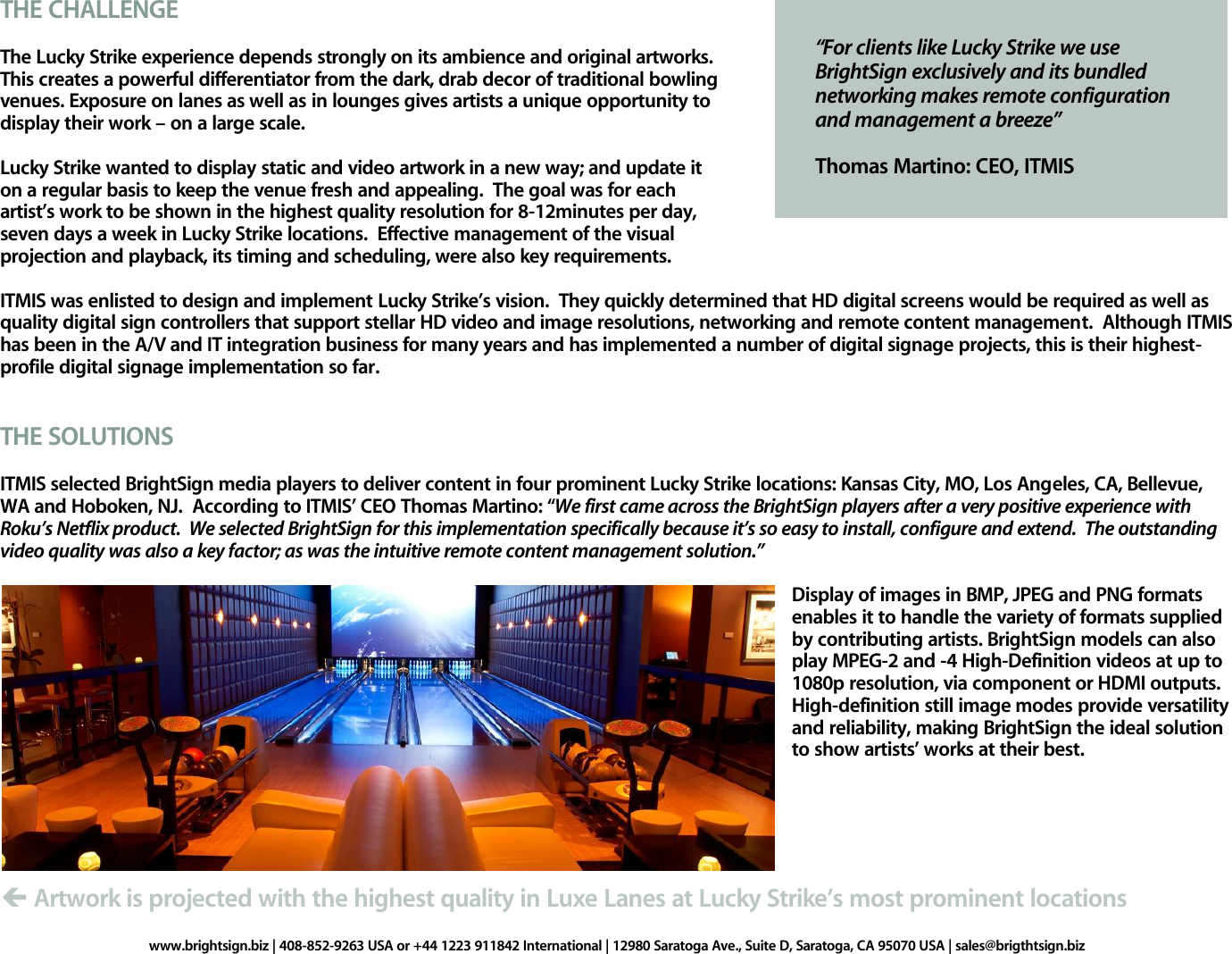 Lucky Strike Case Study