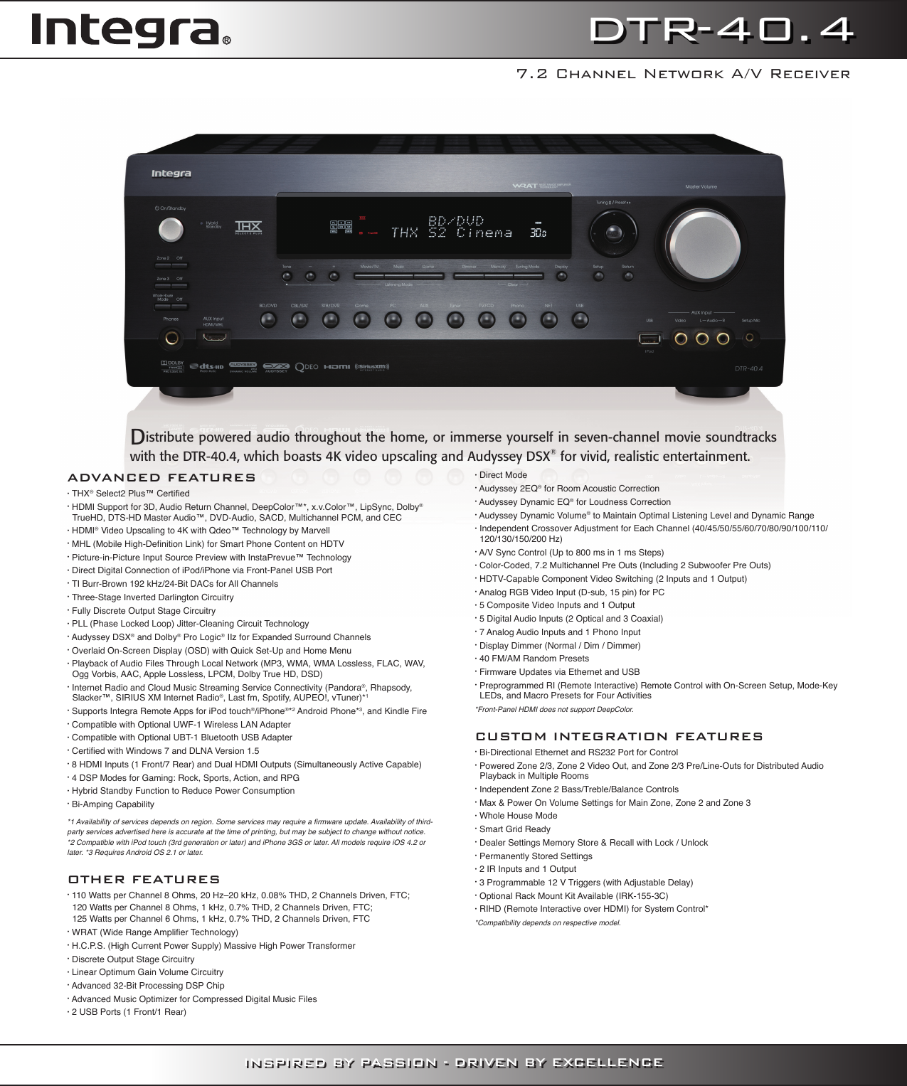 Browning Integra Dtr 40 4 Brochure