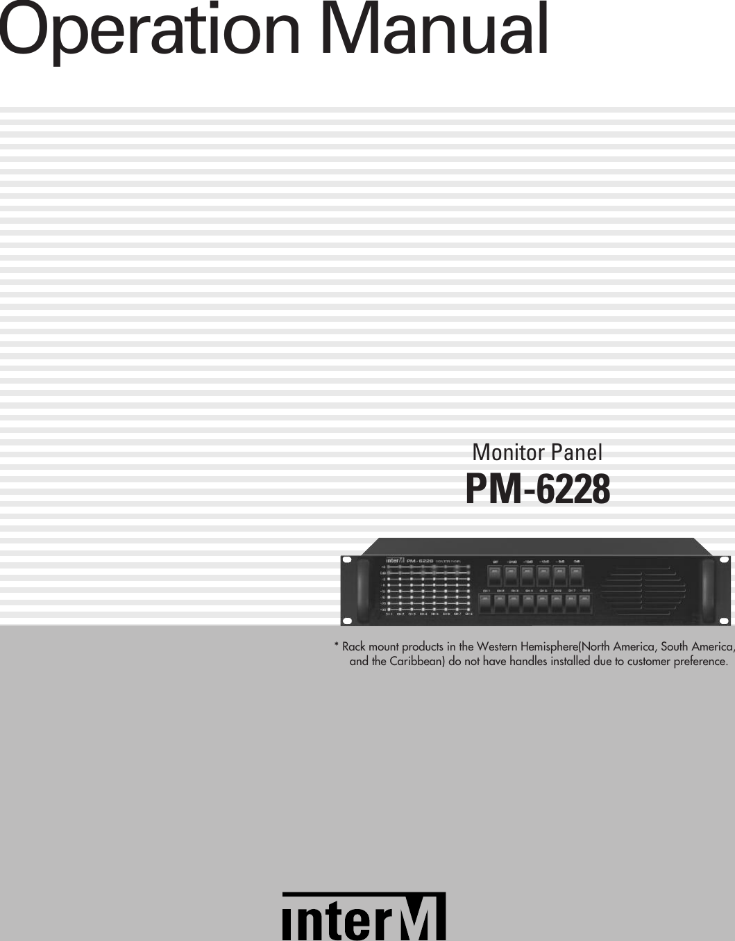 Browning Inter M Pm 6228 Operating Manual 6228_E_127851