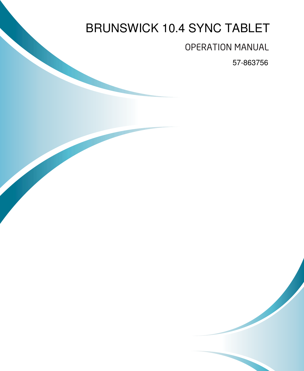 Brunswick Bowling and Billiards 57-863756-400 Brunswick Sync Tablet ...