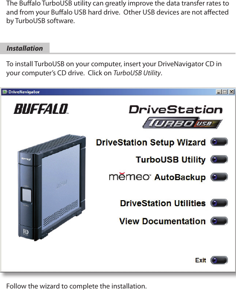Buffalo Technology Turbo Usb Utility Hd Hsu2 Users Manual