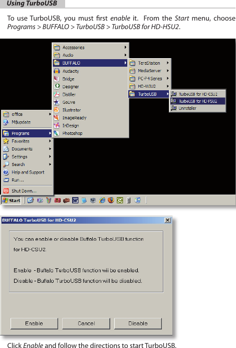 Buffalo Technology Turbo Usb Utility Hd Hsu2 Users Manual