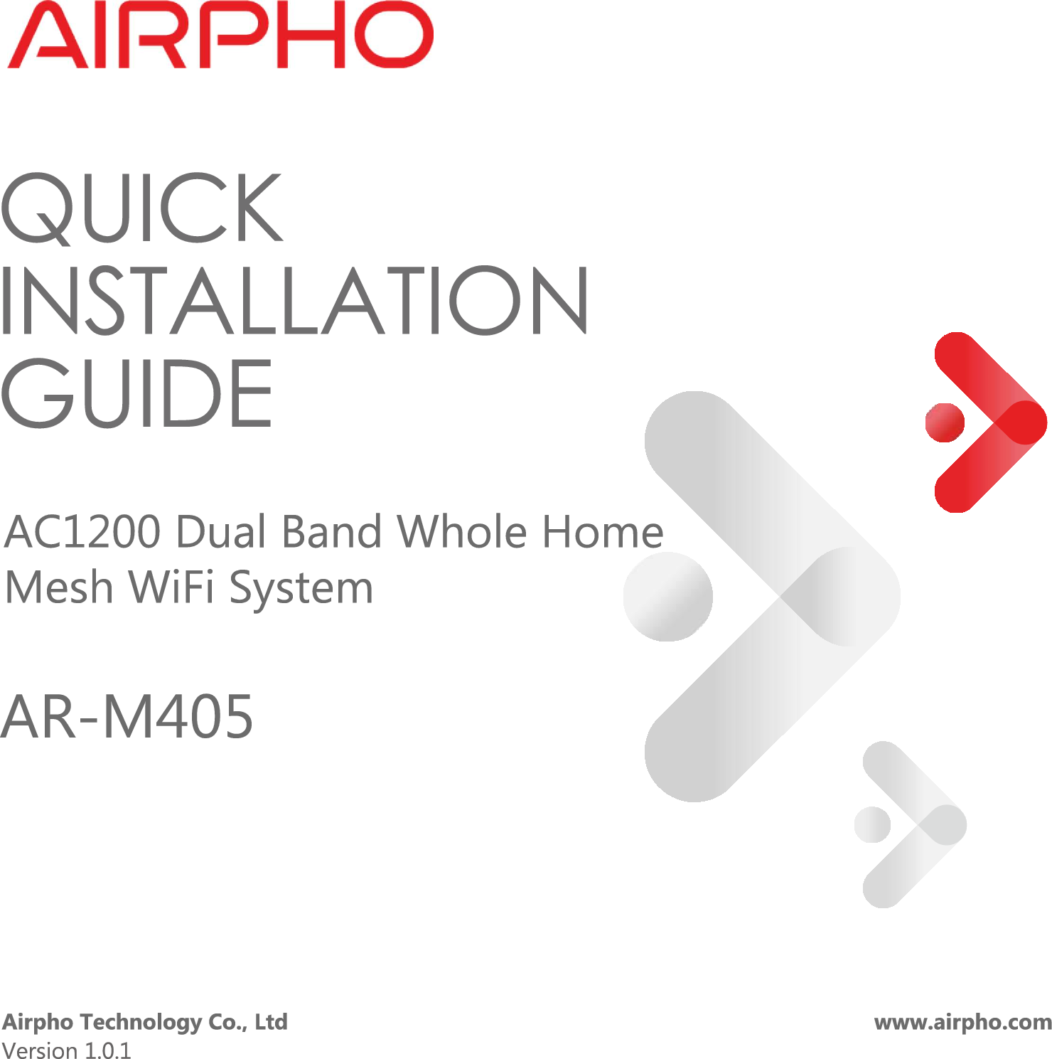 COMNECT Technology MS1200 AC1200 Dual Band Whole Mesh WiFi System User ...