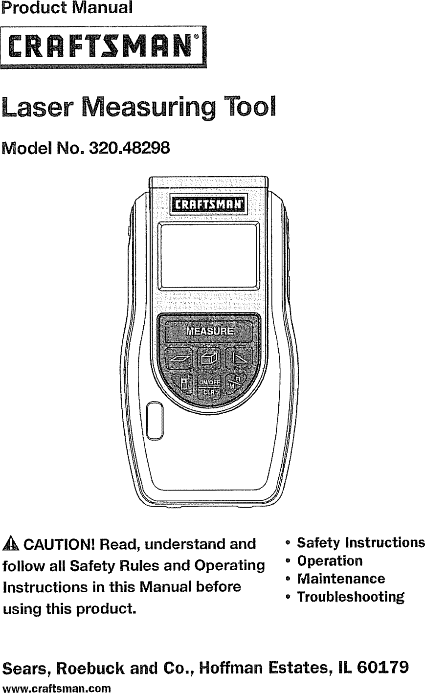 CRAFTSMAN Level Manual L0911537