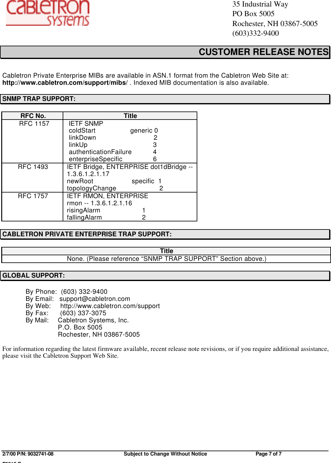 Cabletron Systems Smartstack Els100 24Tx Users Manual