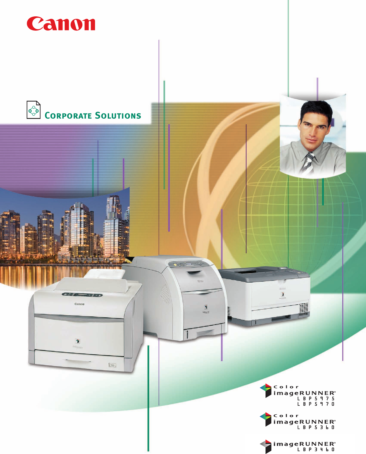 Canon Color Imagerunner Lbp5960 Read Only Brochure