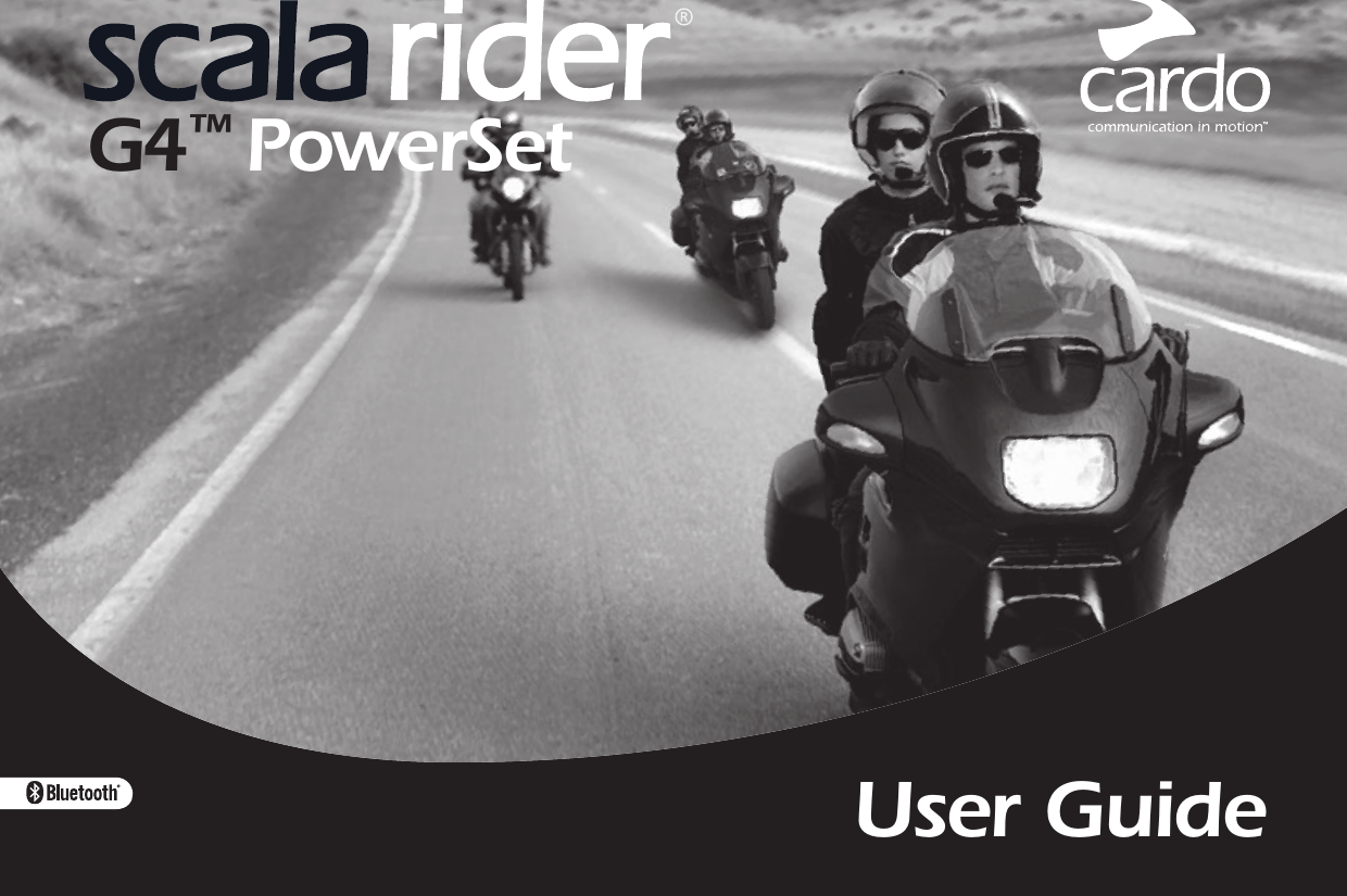 Cardo Scala Rider G4 Users Manual