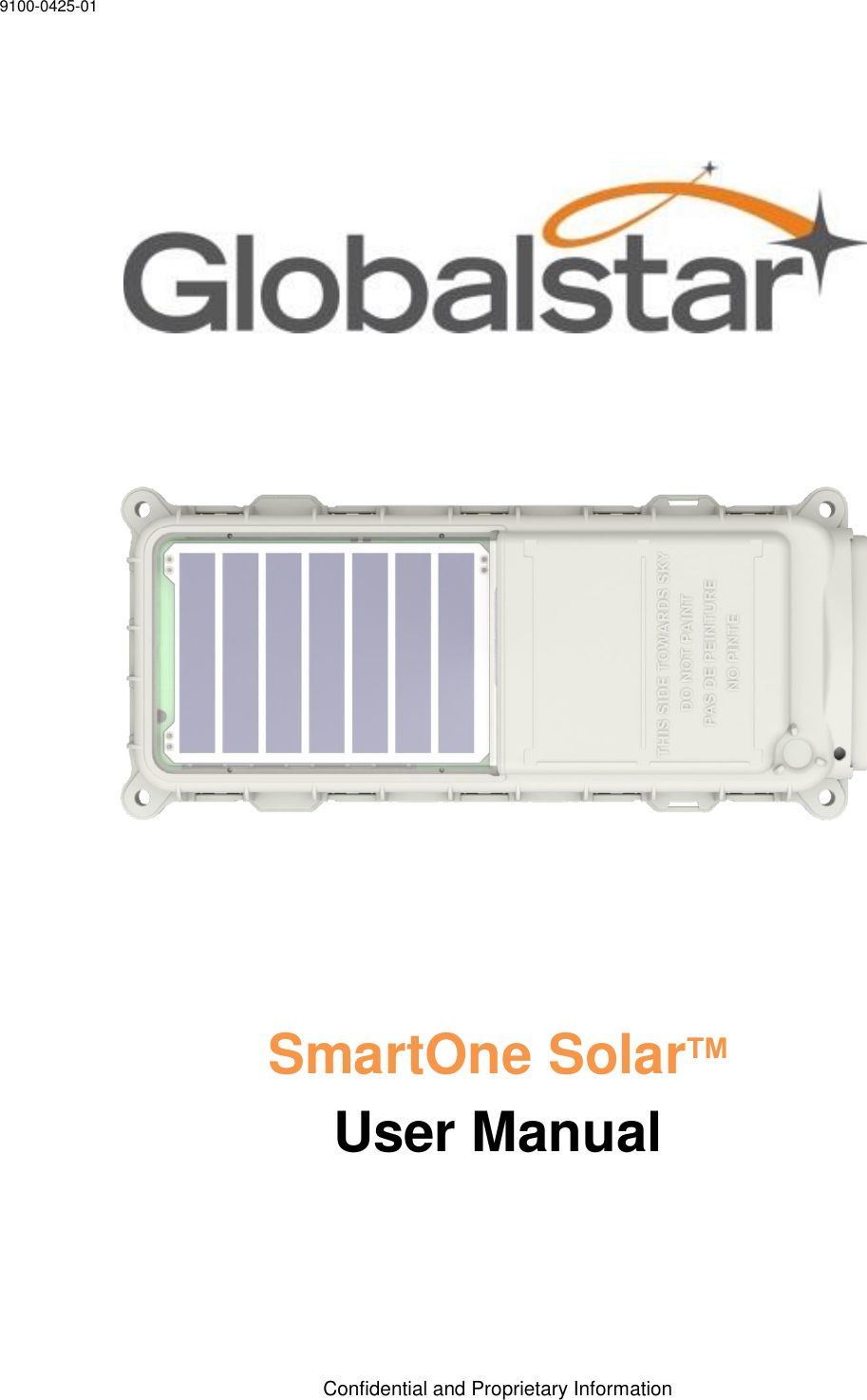 Carmanah Technologies SMARTONESP SmartOne Solar User Manual SMARTONE Rev1 3