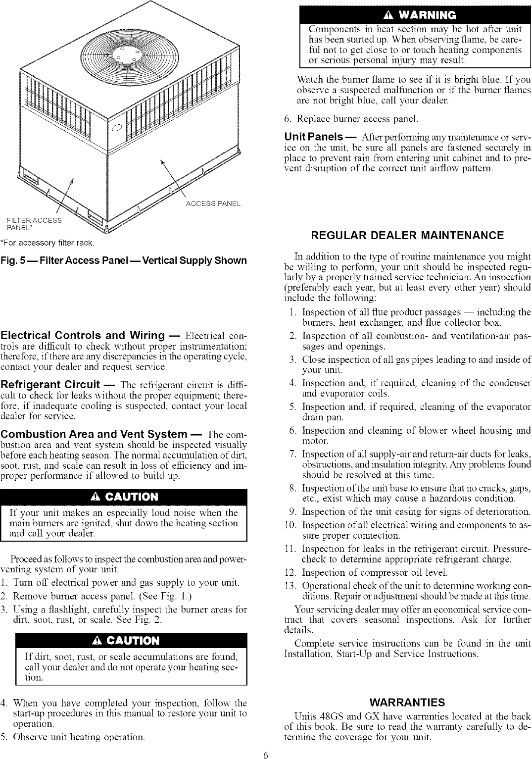 Carrier 48GS024060300 User Manual CENTRAL PACKAGE Manuals And Guides ...