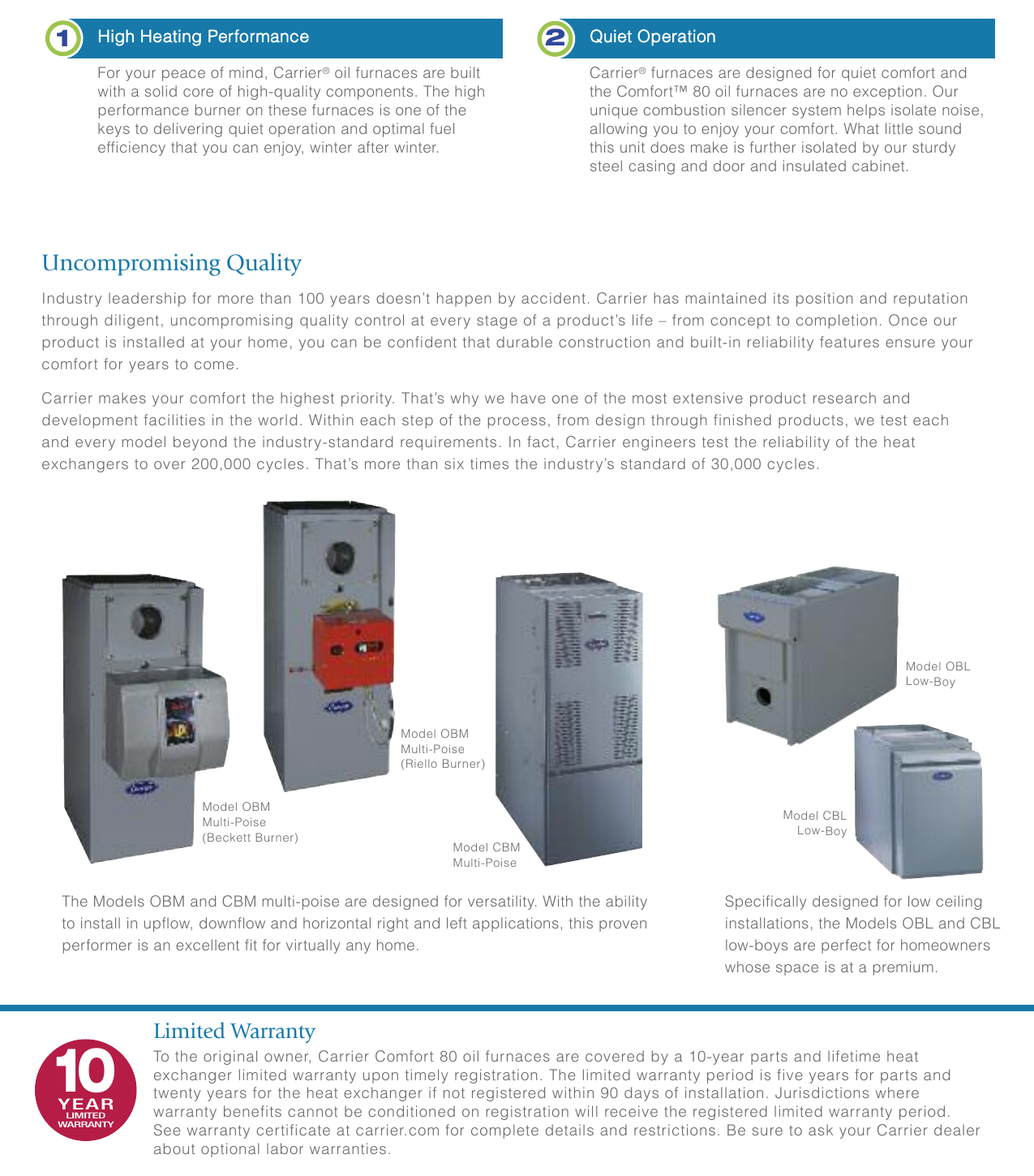 Carrier Cbl Brochure