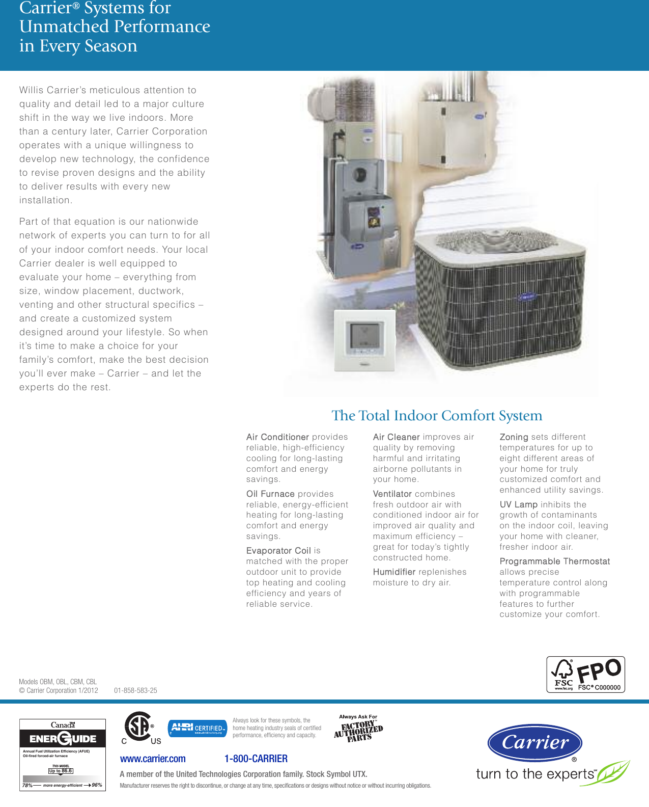 Carrier Cbl Brochure