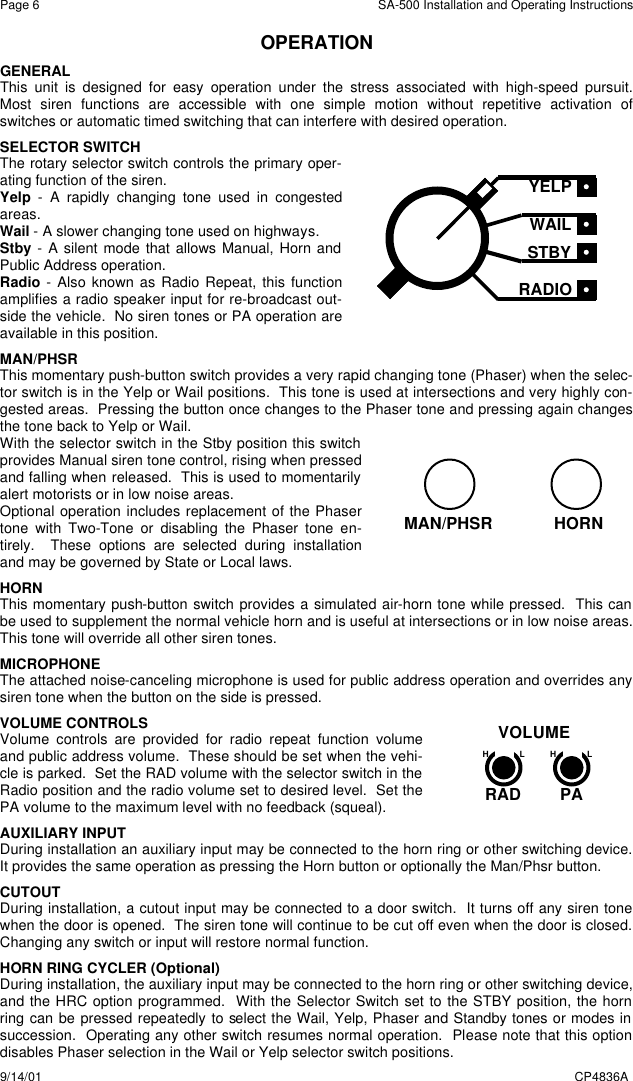 Carson Optical Siren Amplifier Sa 500 Users Manual 10
