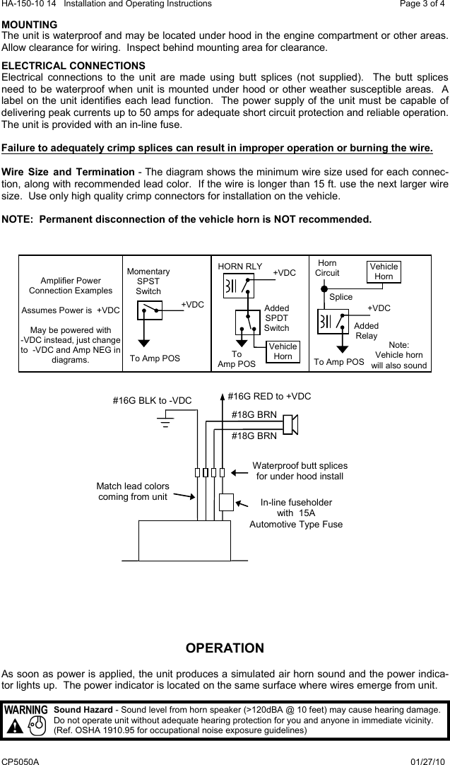 Carson Stereo Amplifier Ha 150 10 Users Manual