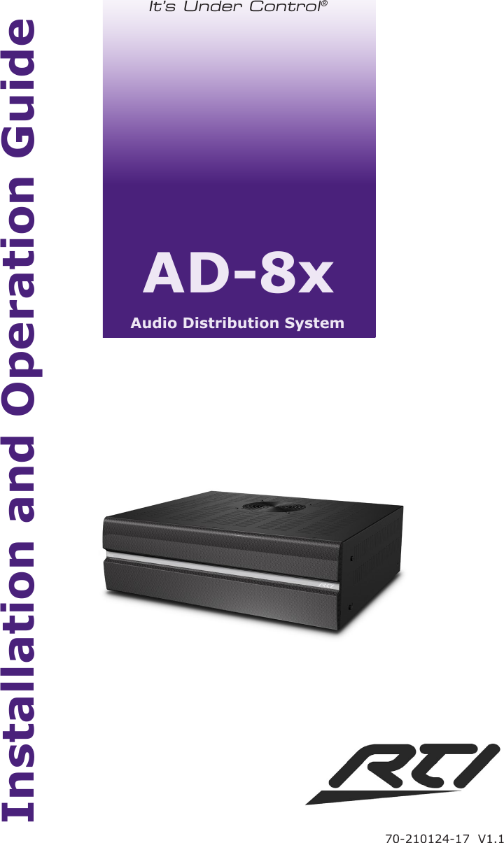AD8x Manual