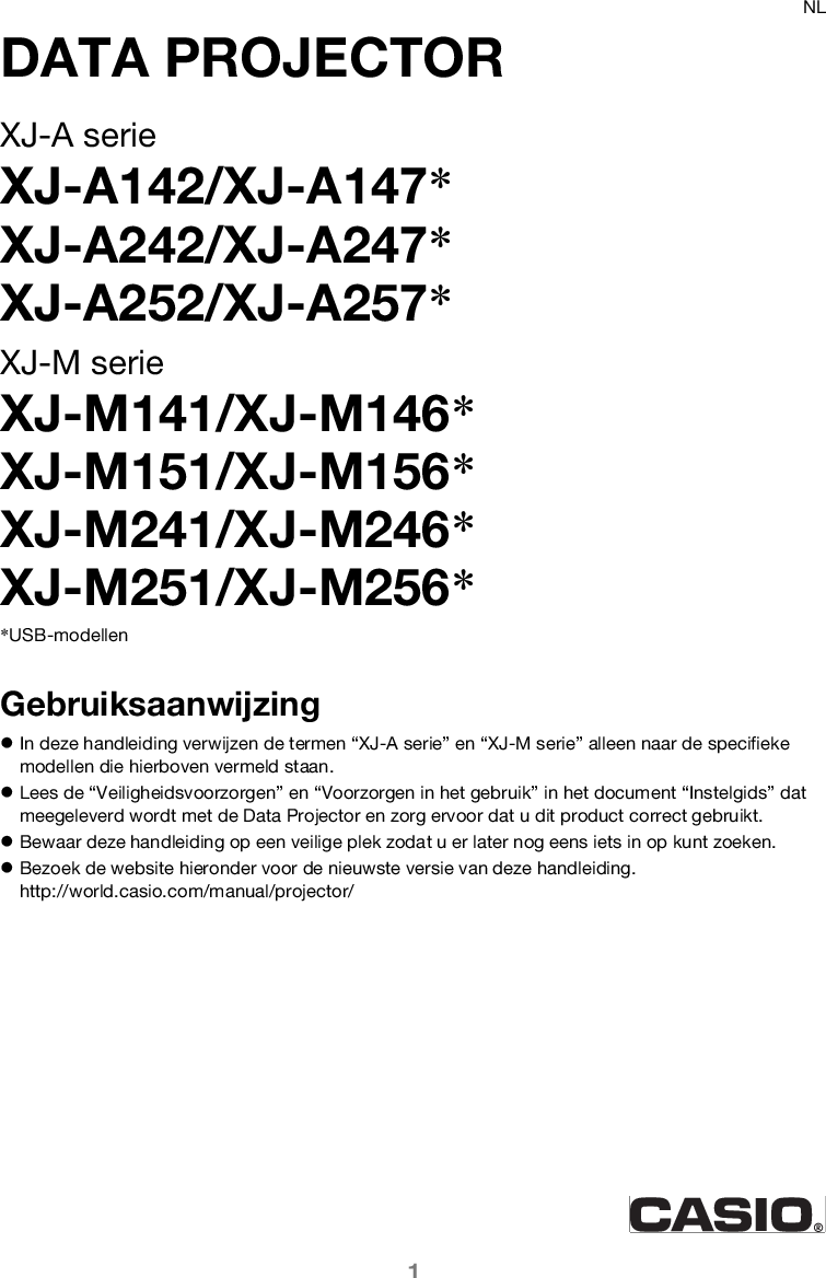 Casio XJ A142_XJ A147_XJ A242_XJ A247_XJ A252_XJ A257_XJ M141_XJ M146_XJ M151_XJ M156_XJ M241_XJ ...