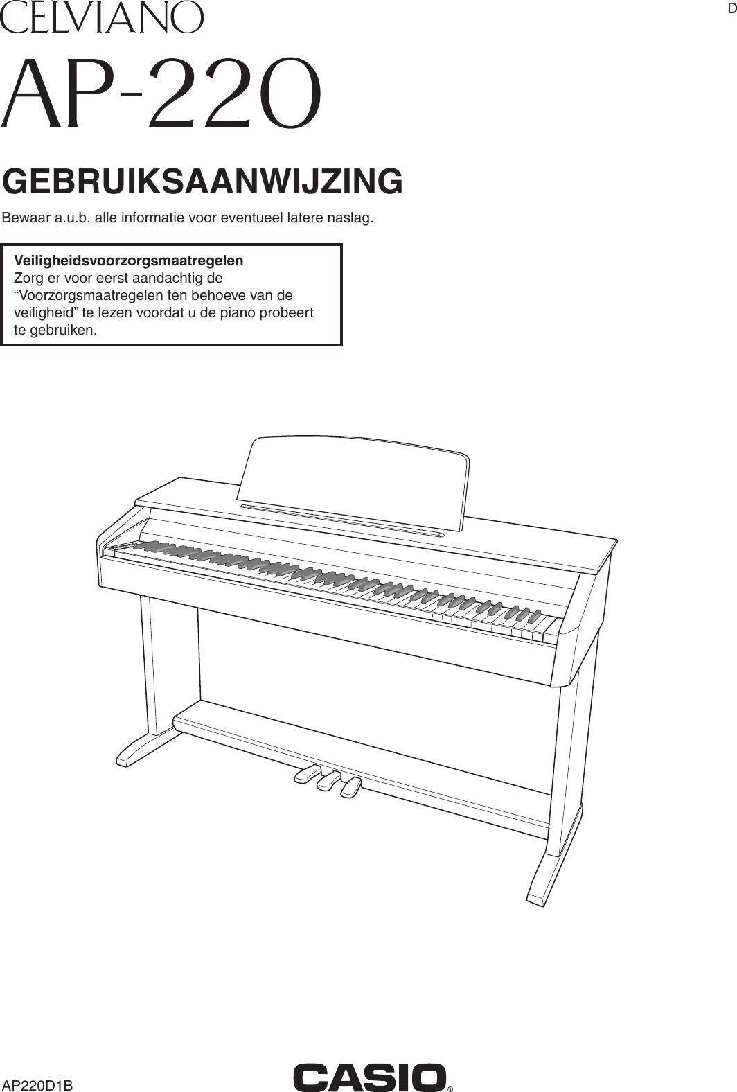 Casio AP220_d AP220 NL