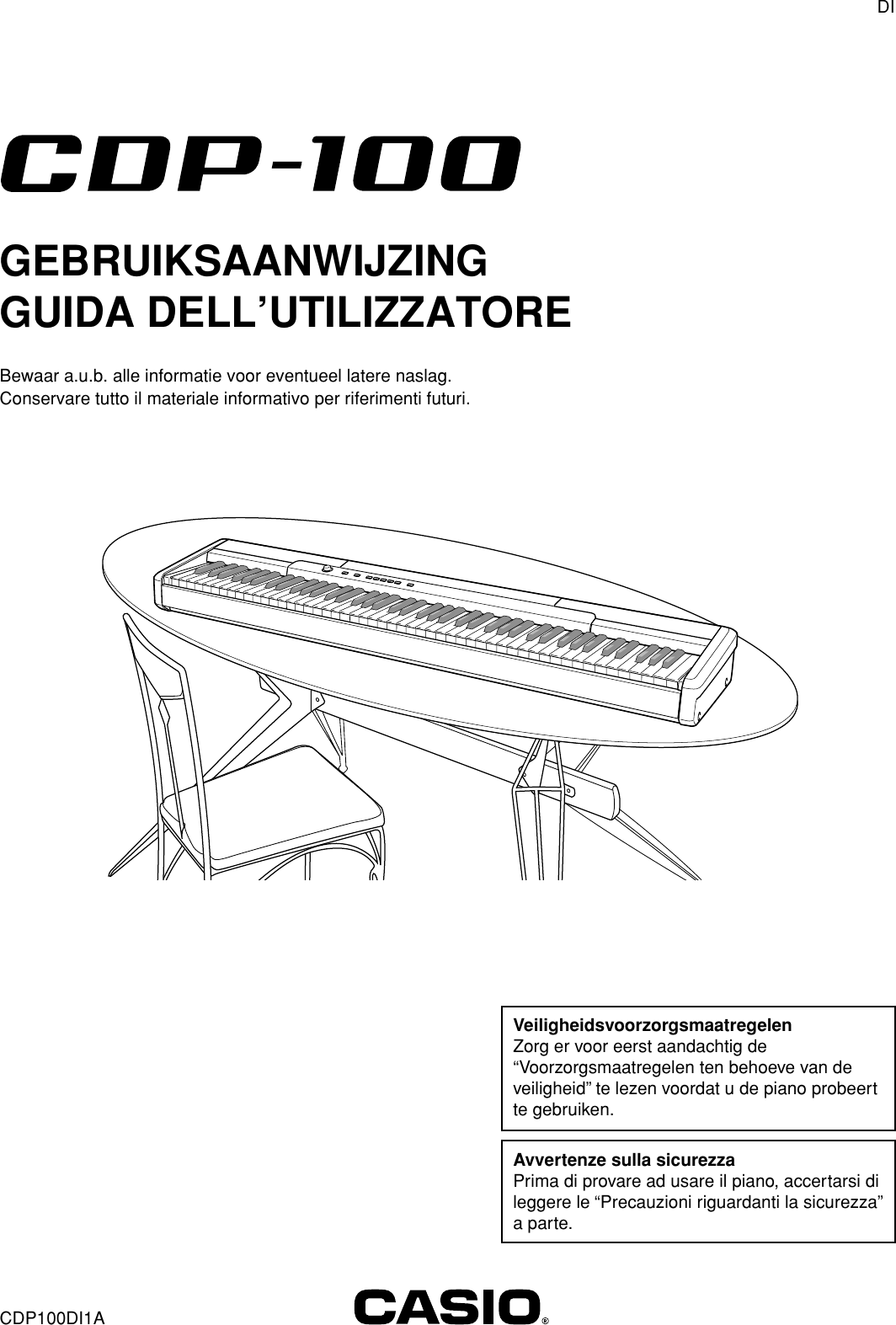 Casio CDP100_D CDP100 NL