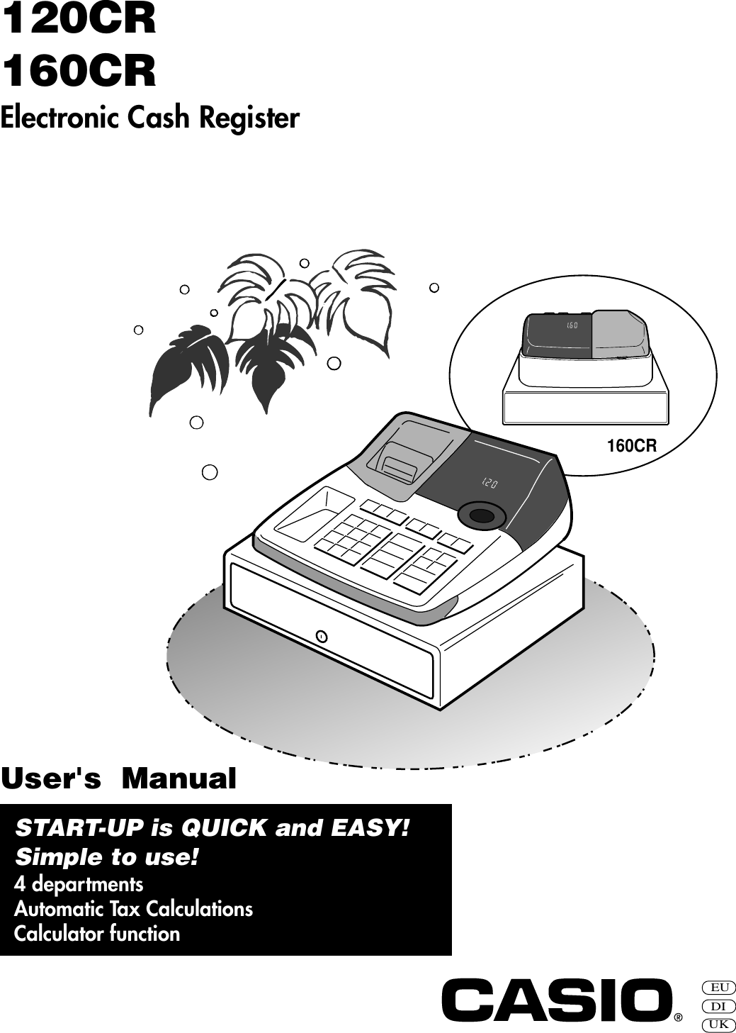 Casio 120Cr Users Manual User's Instruction