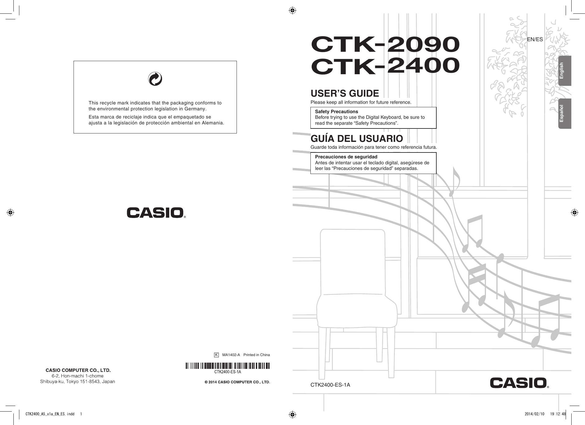 Casio Ctk 2400 Owners Manual CTK2090_CTK2400_EN