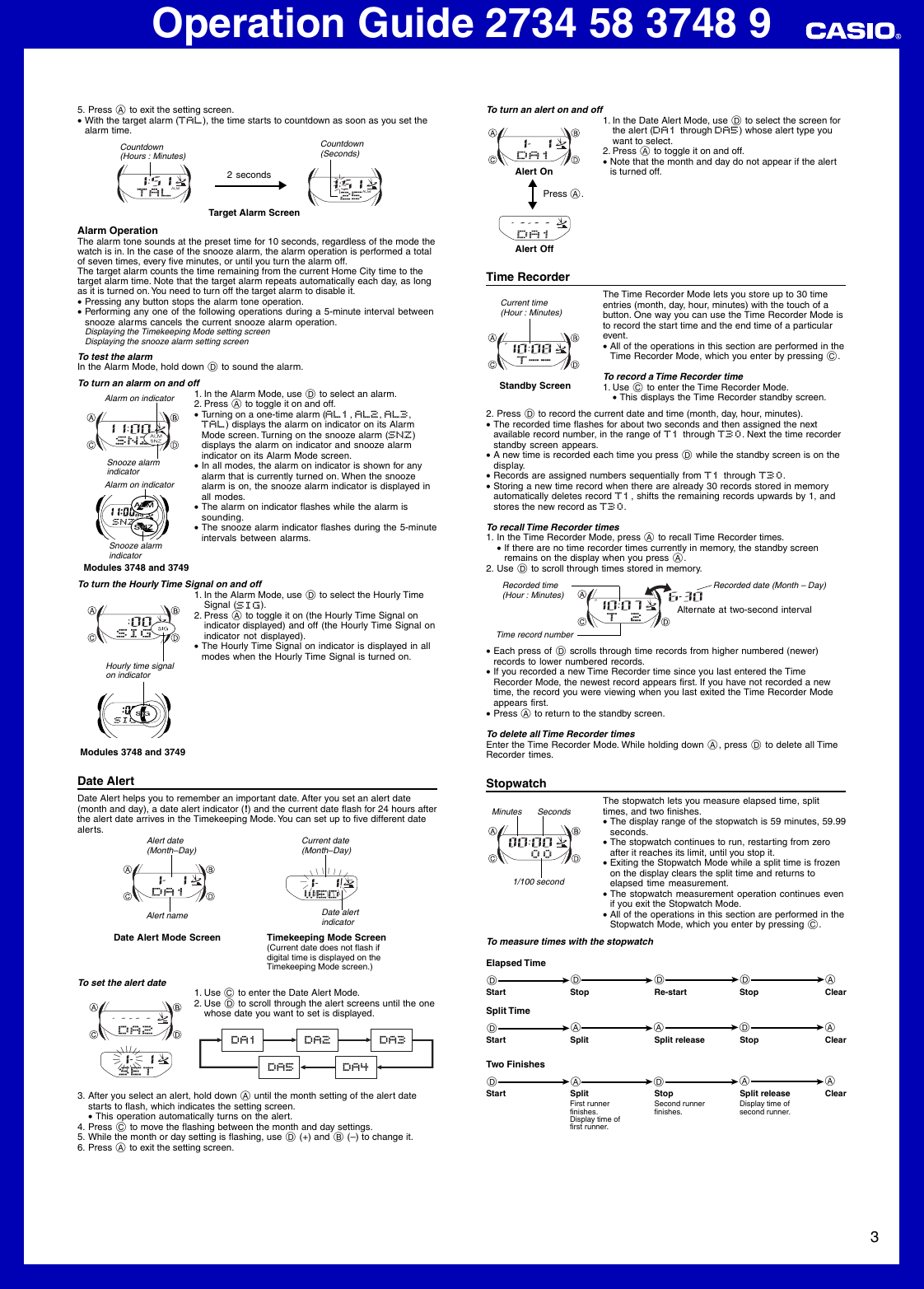 Casio Mo0410 Ea Users Manual QW 2734 58 3748 9