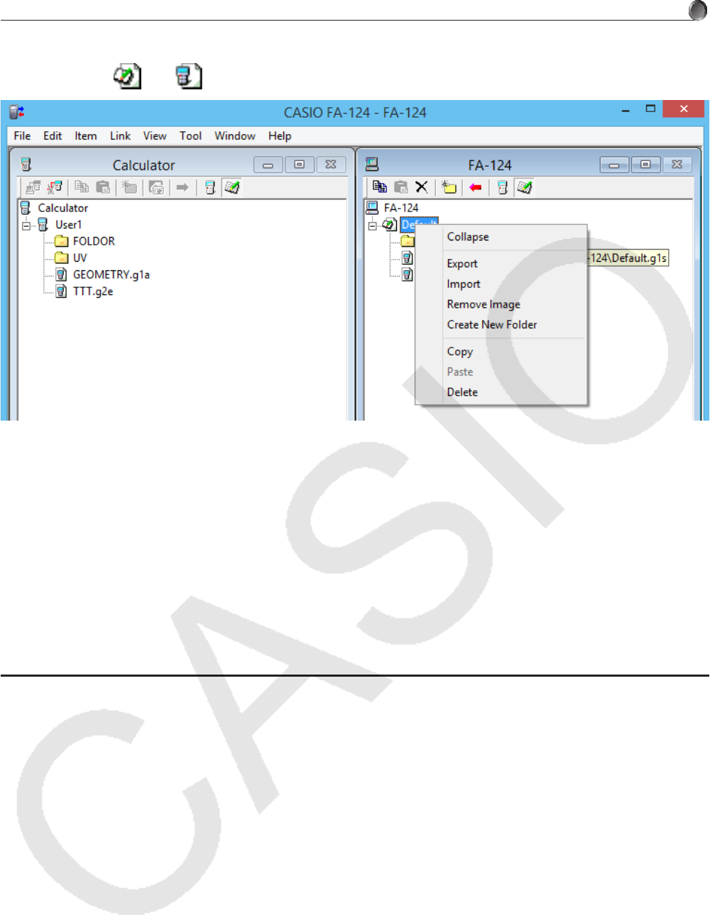 Casio PROGRAM LINK FA 124 Ver. 2.04 CN