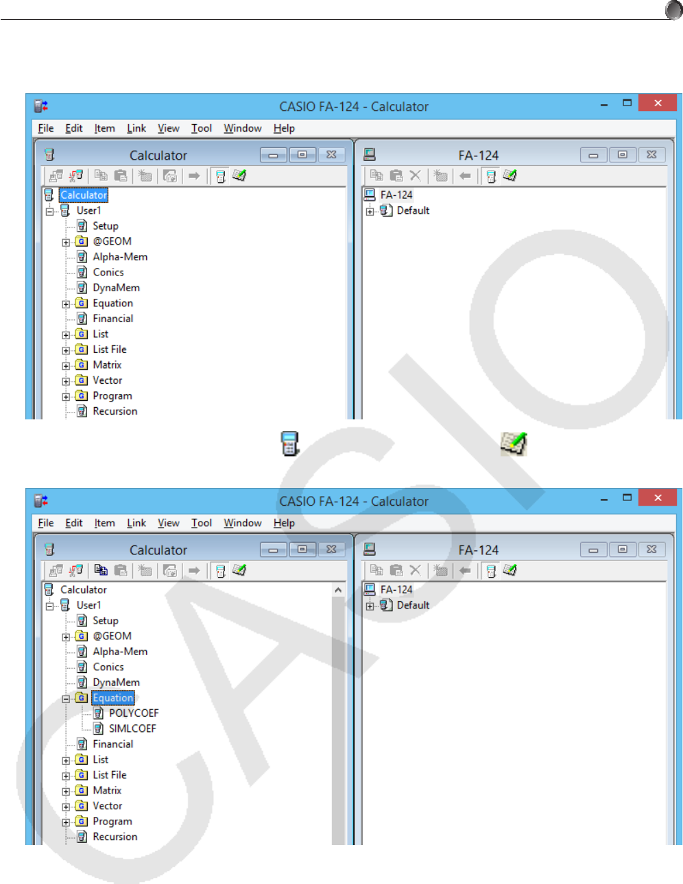 Casio PROGRAM LINK FA 124 Ver. 2.04 CN