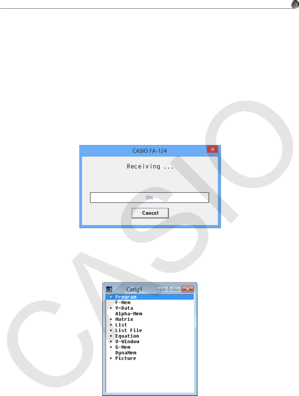 Casio PROGRAM LINK FA 124 Ver. 2.04 CN