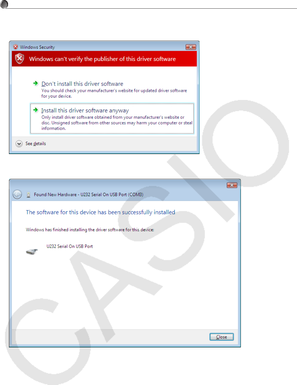 Casio PROGRAM LINK FA 124 Ver. 2.04 CN