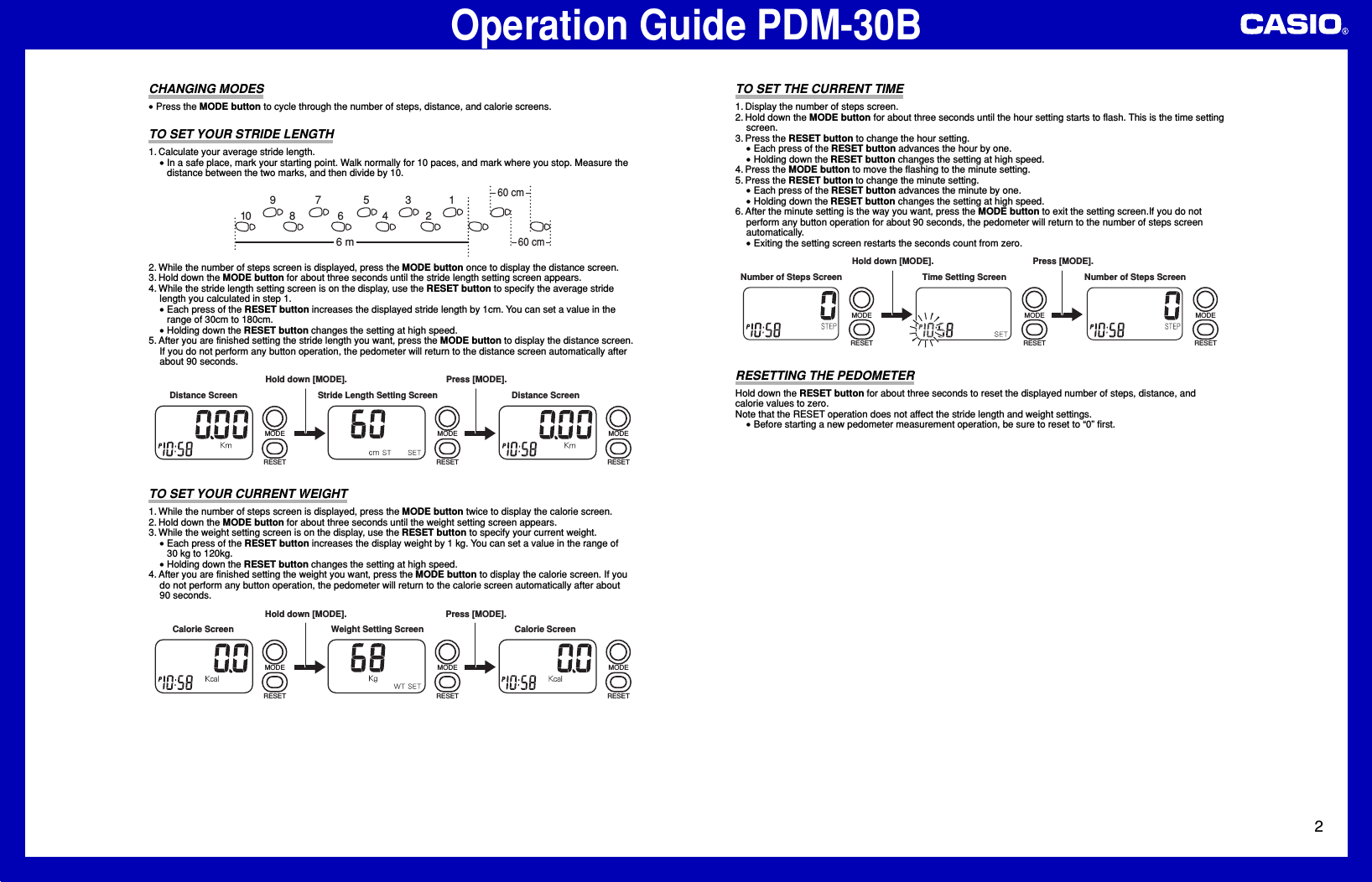 Casio Pdm30B PDM 30B
