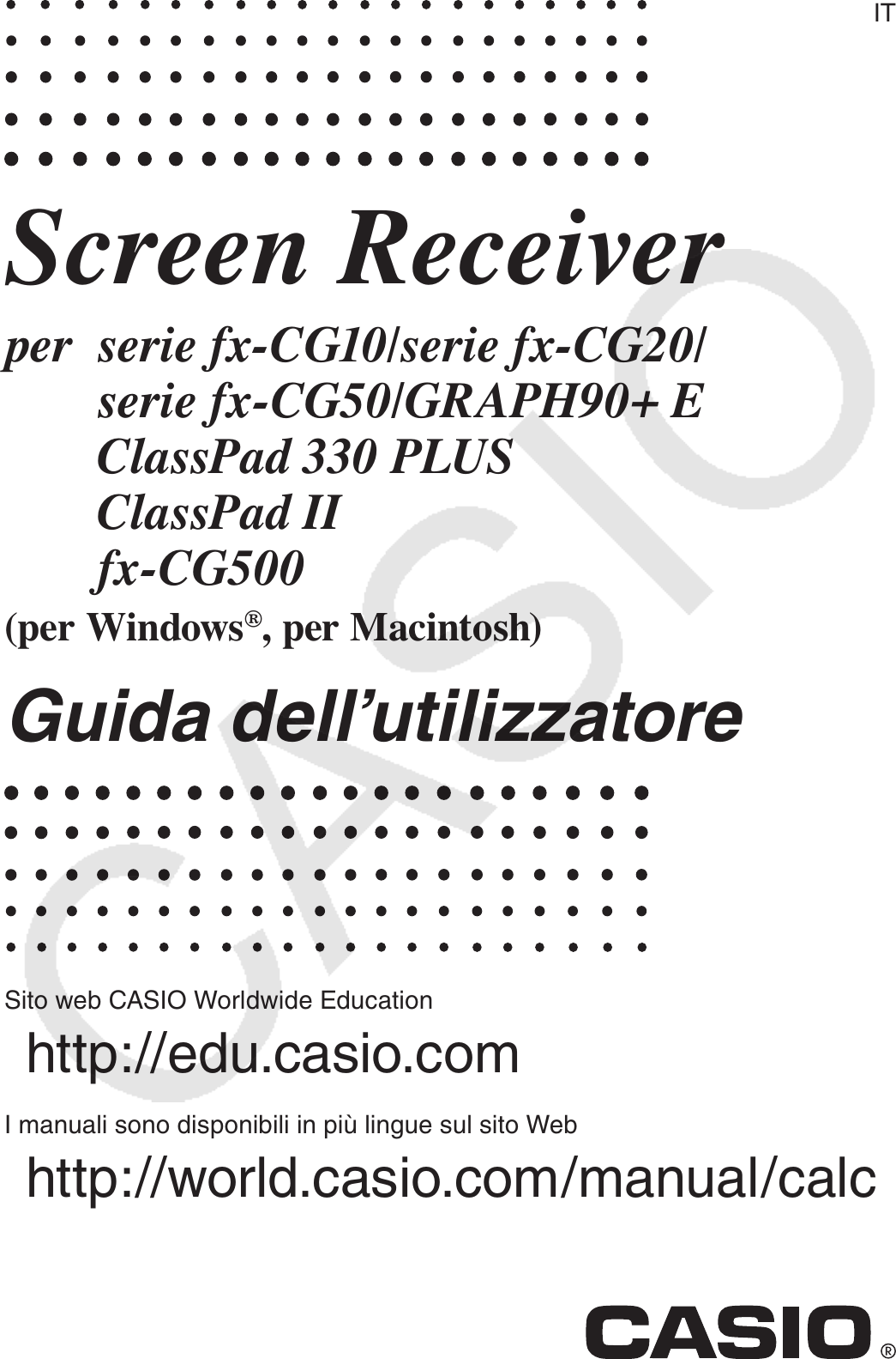 Casio Screen Receiver Screen_Receiver IT
