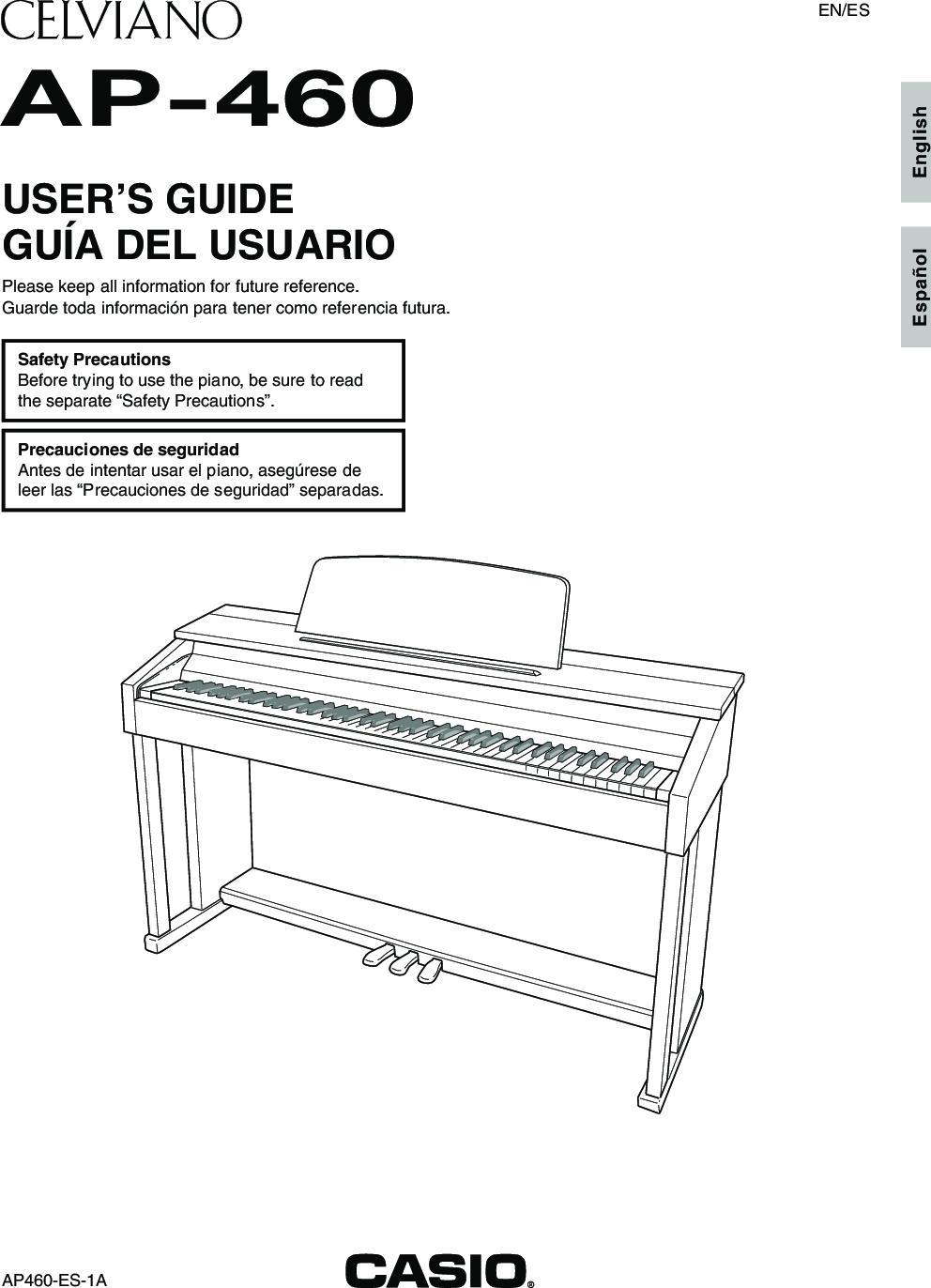 Casio AP460_ES Web_AP460 ES 1A Web AP460