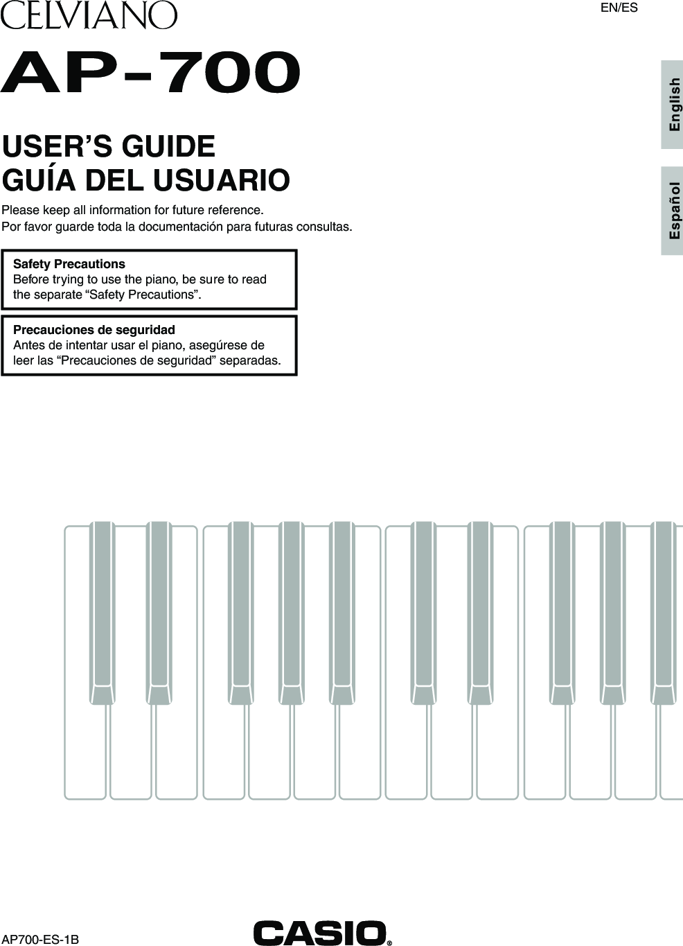 Casio AP700_ES Web_AP700 ES 1B Web AP700