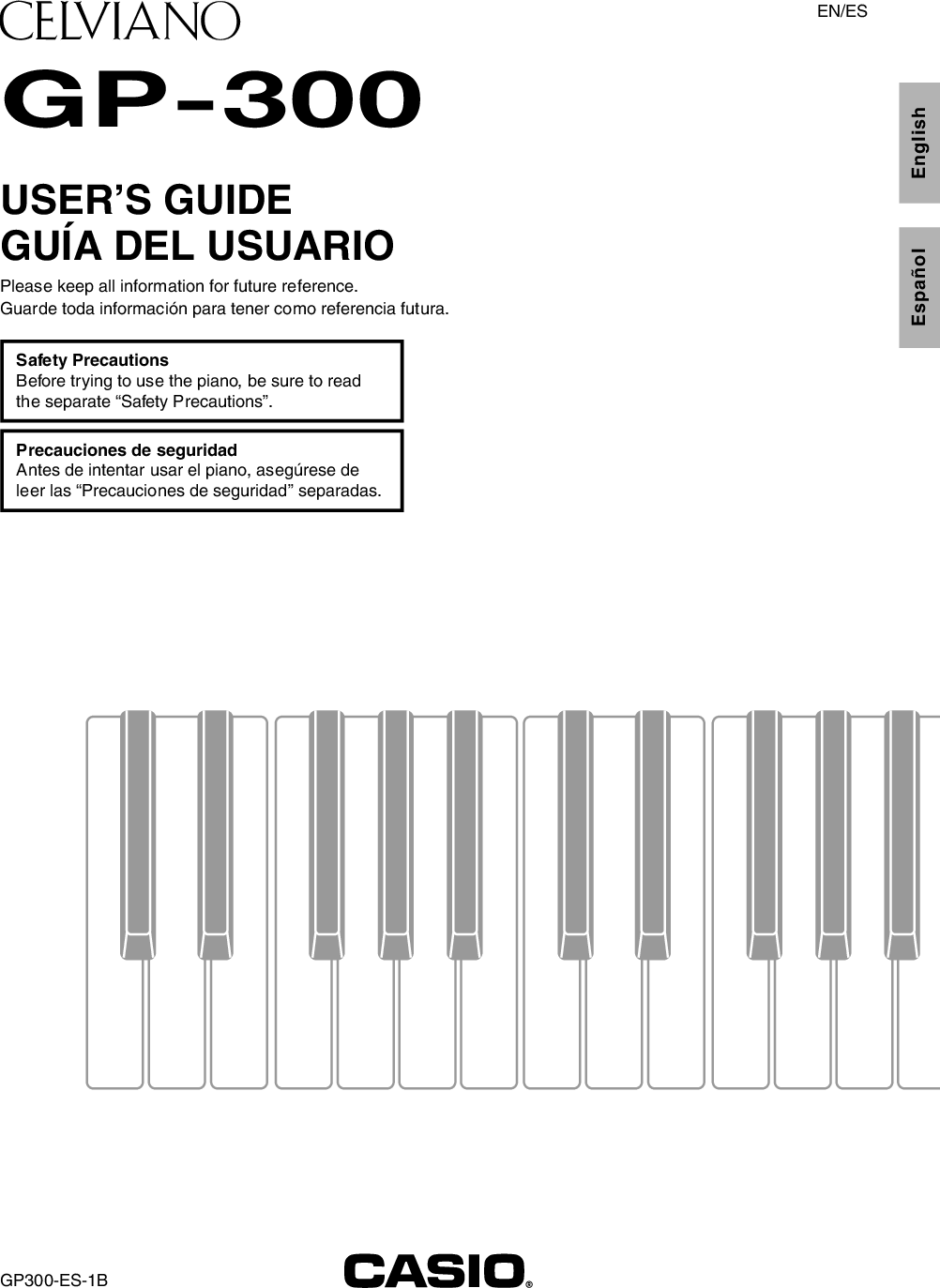 Casio GP300_EN Web_GP300 ES 1B Web GP300 EN