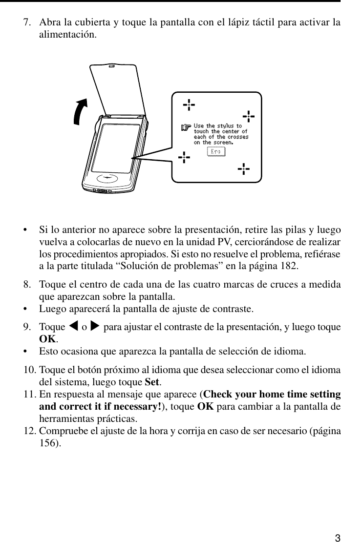 Casio PV 100/200*p001~004new Antes De Usar La 450X/PV 250X Por Primera ...