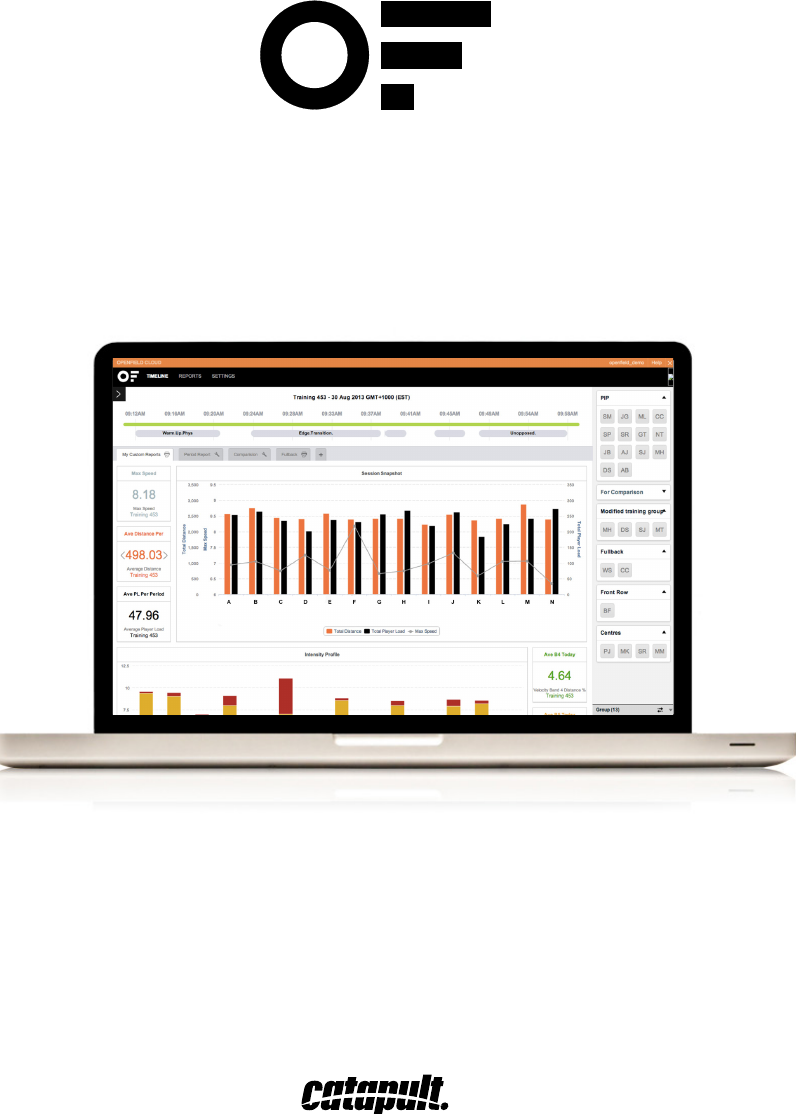 Catapult Sports 32300A PERFORMANCE MONITORING EQUIPMENT Discussion and ...