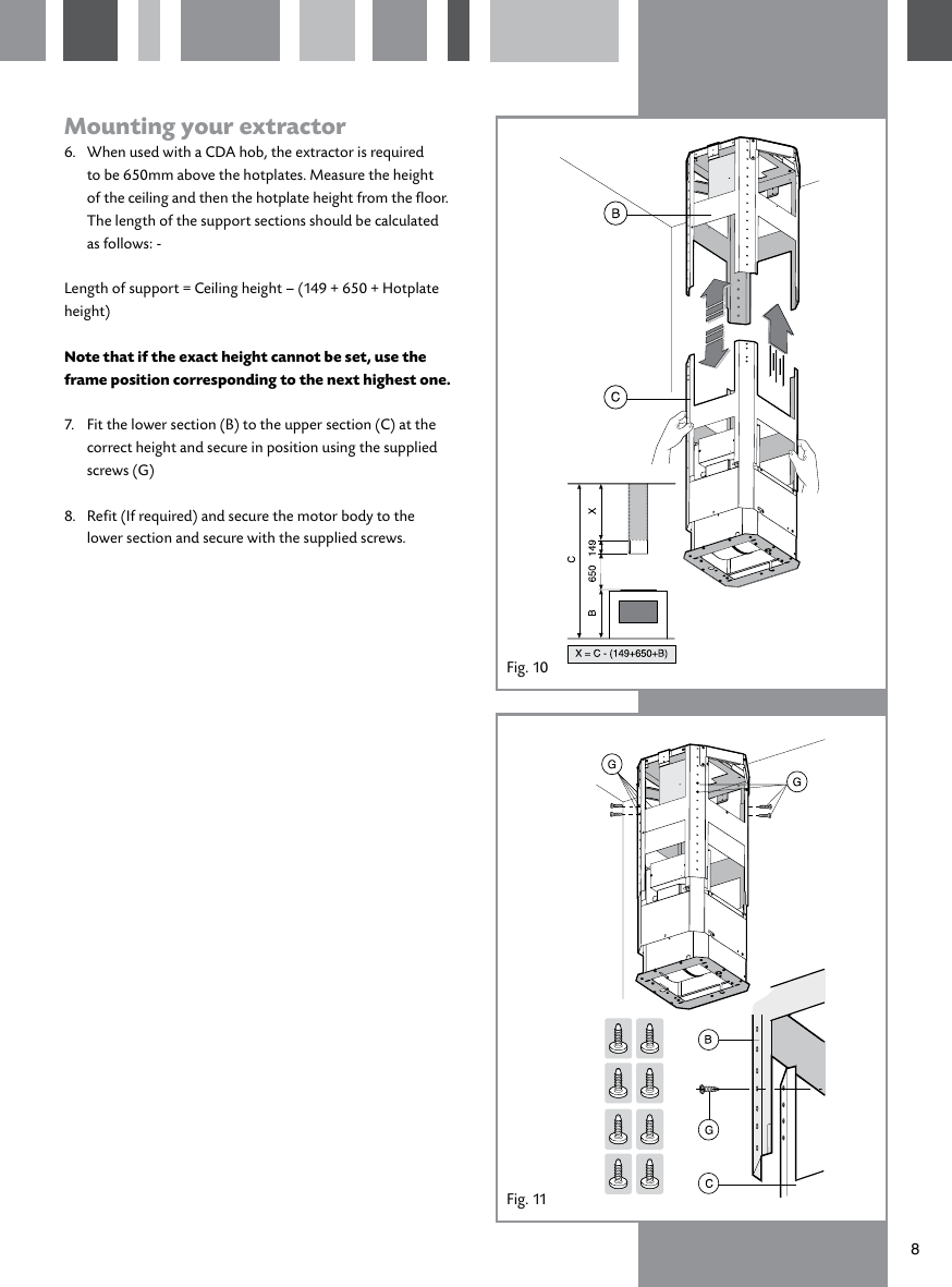 Cda Cylinder Extractors Evck4 Users Manual