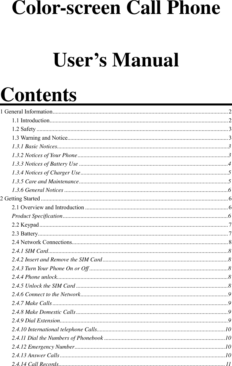Cellrunners Distribution A208 MOBILE PHONE User Manual CR108 Guide ...