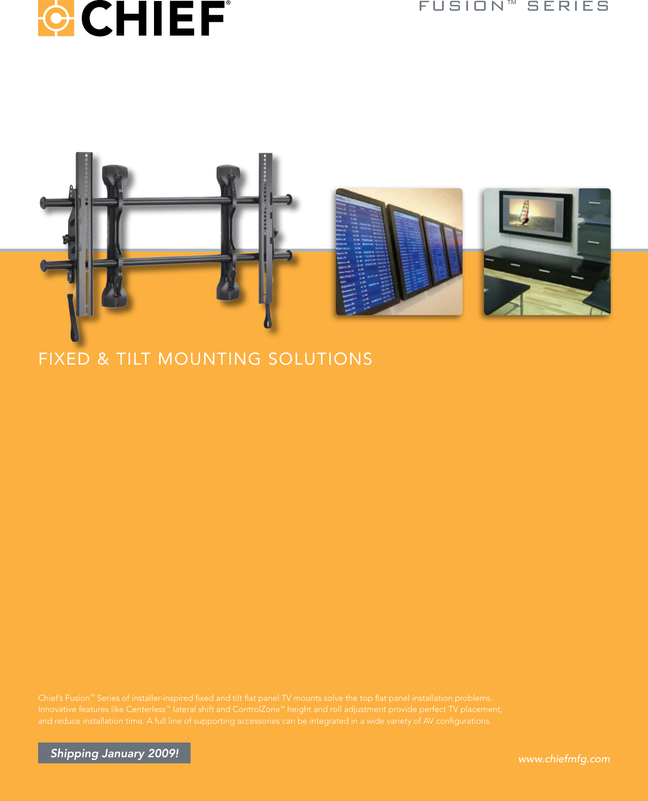 Chief Manufacturing Fusion Series Users Manual 800205A_Fusion_v3