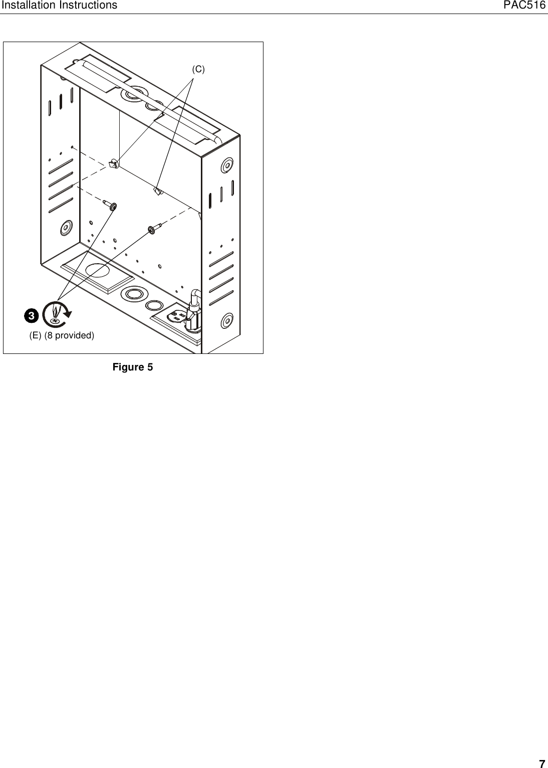 Chief Manufacturing Tv Mount Pac516 Users Manual