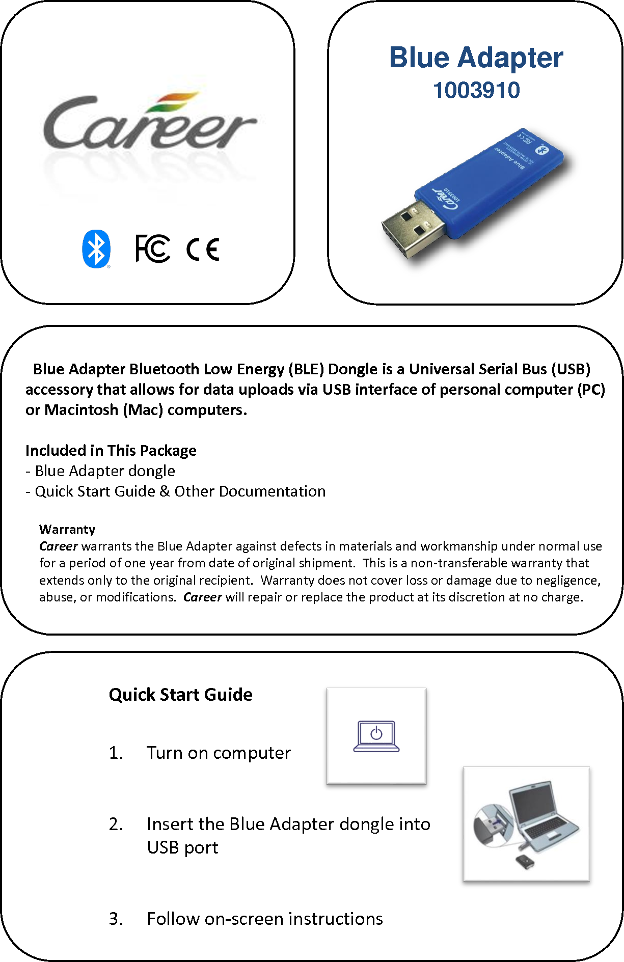 Circuit Services 1003910ACC Blue Adapter User Manual PowerPoint ...